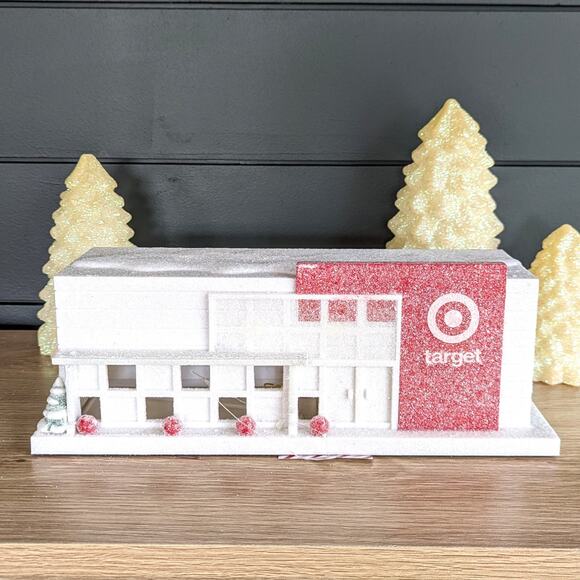 Target | Holiday | New Target Village Christmas Store Light Up Glitter ...